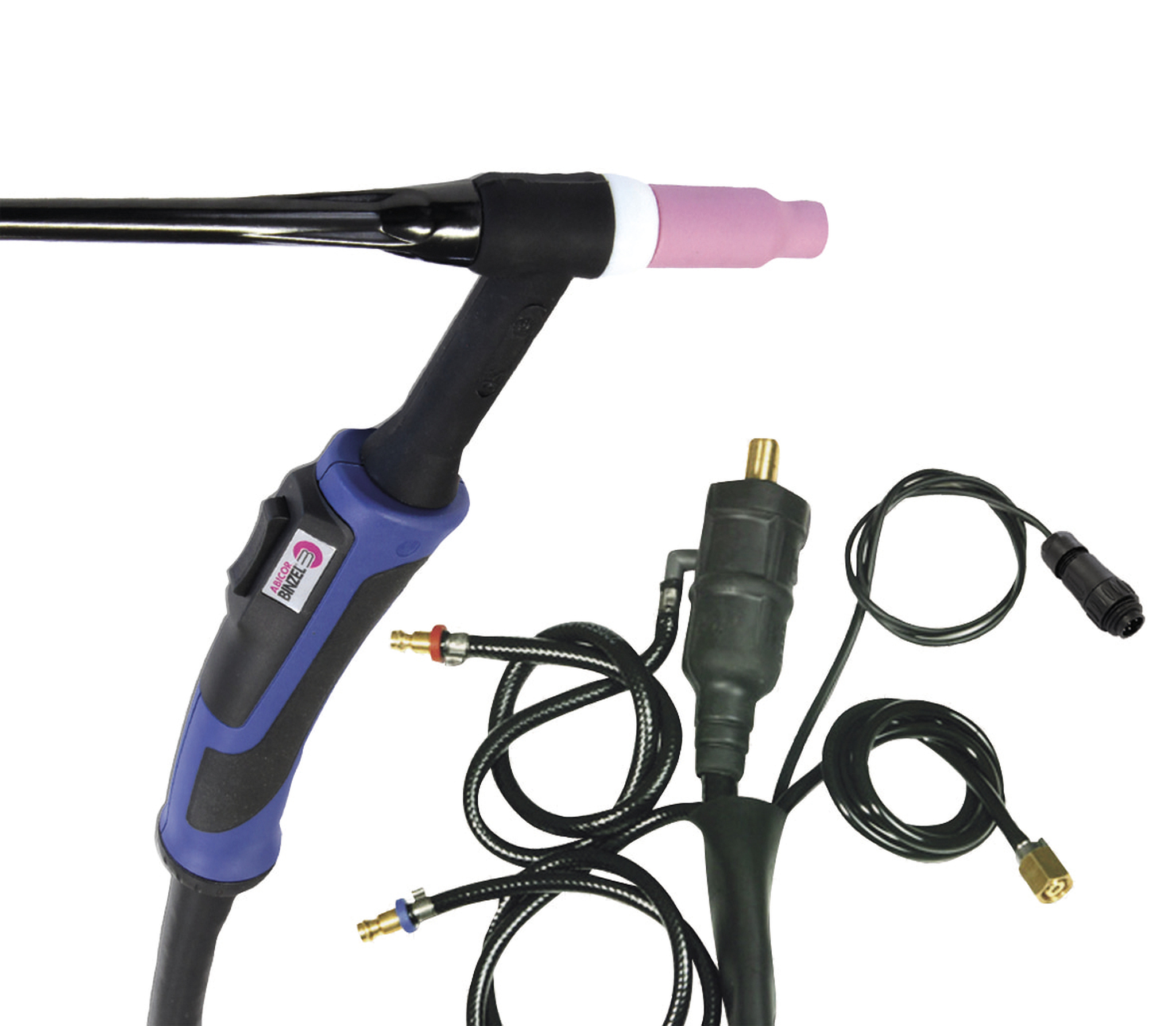 Torche Binzel TIG Grip SR18 L liquide - CM50.21 / AMPH. - 4 m Soudure ...