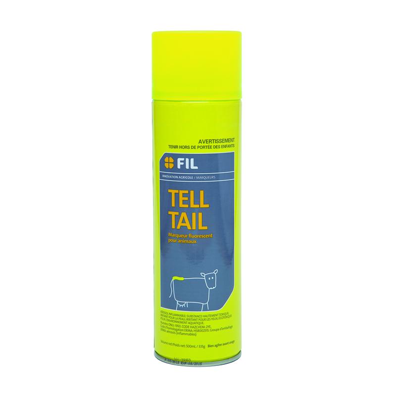 Tell Tail Aérosol jaune 500ml Crayon et spray - AGZ000834778