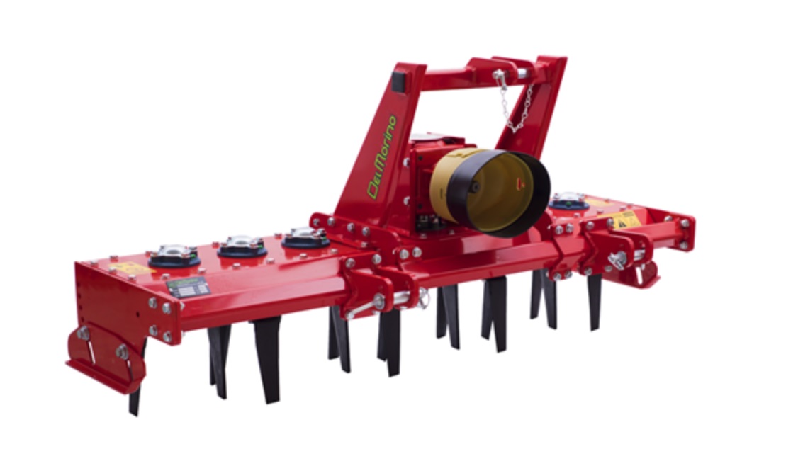 Herse rotative Delmorino rotex L 120 cm version microtracteur