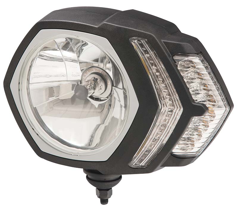 PHARE DE ROUTE GAUCHE HYBRIDE 5 FONCTIONS 12V Phares de travail ...