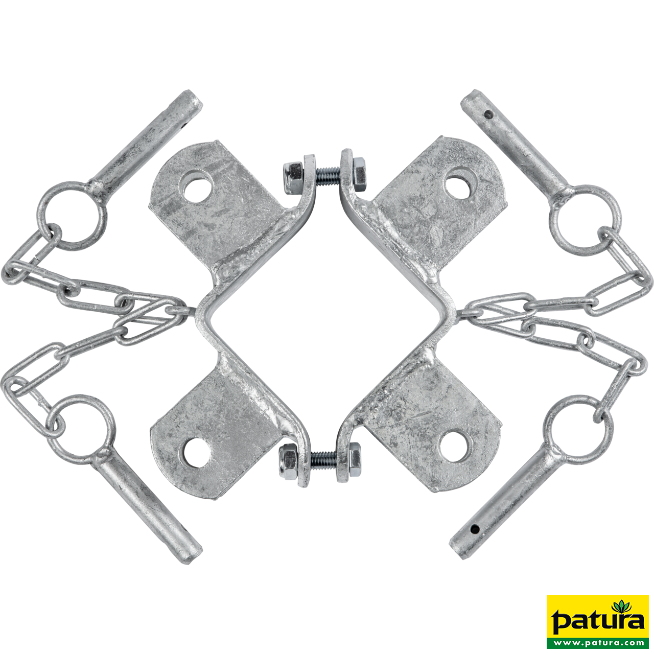 Bride double 90, 4 directions en angle Accesoires et fixation barrières ...