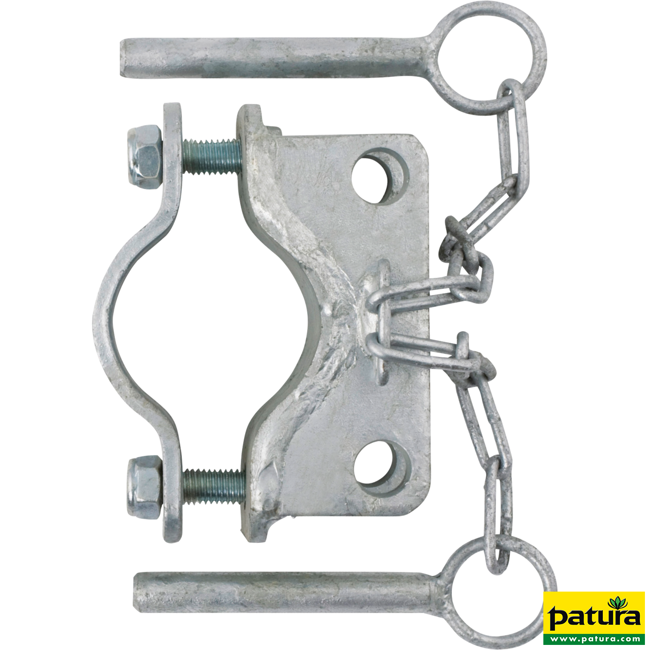 Bride double D=60mm,2 directions parallèles Accesoires et fixation ...