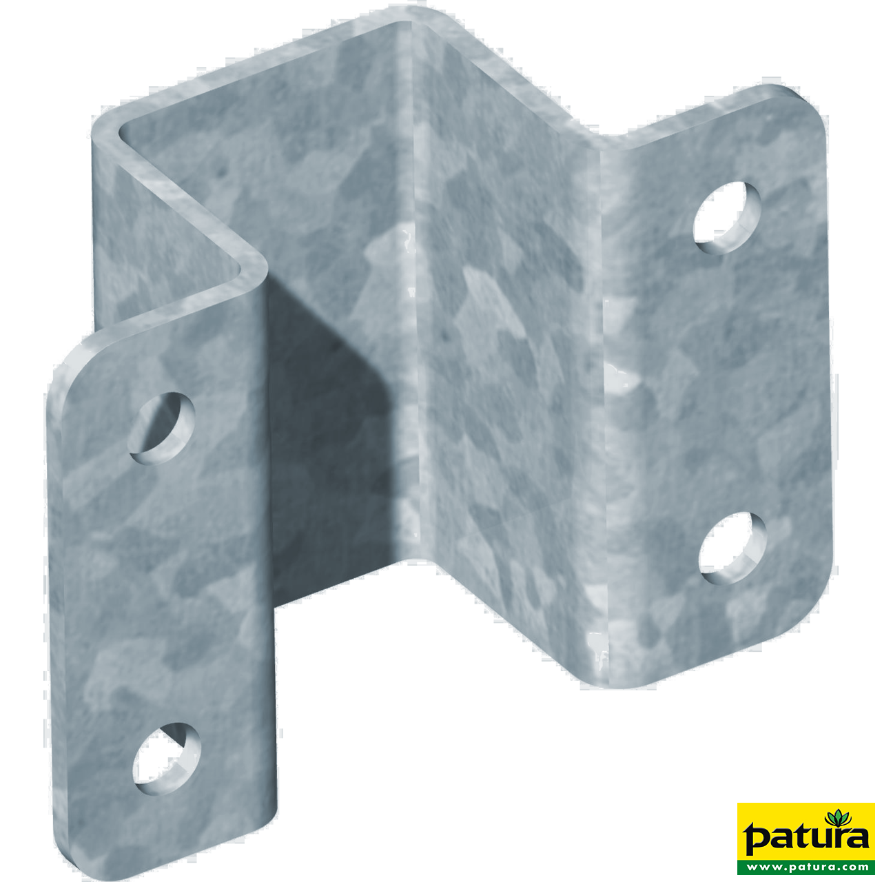 Large bride de serrage pleine, carrée 40 mm, 100 x 70 x 3 mm Accesoires ...