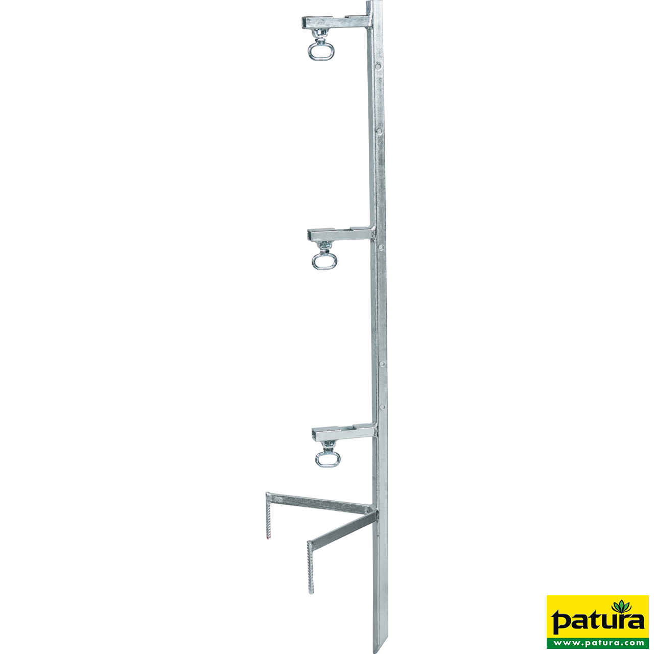 Piquet de montage spécial, 3 enrouleurs, hauteur cloture 1,00 m ...