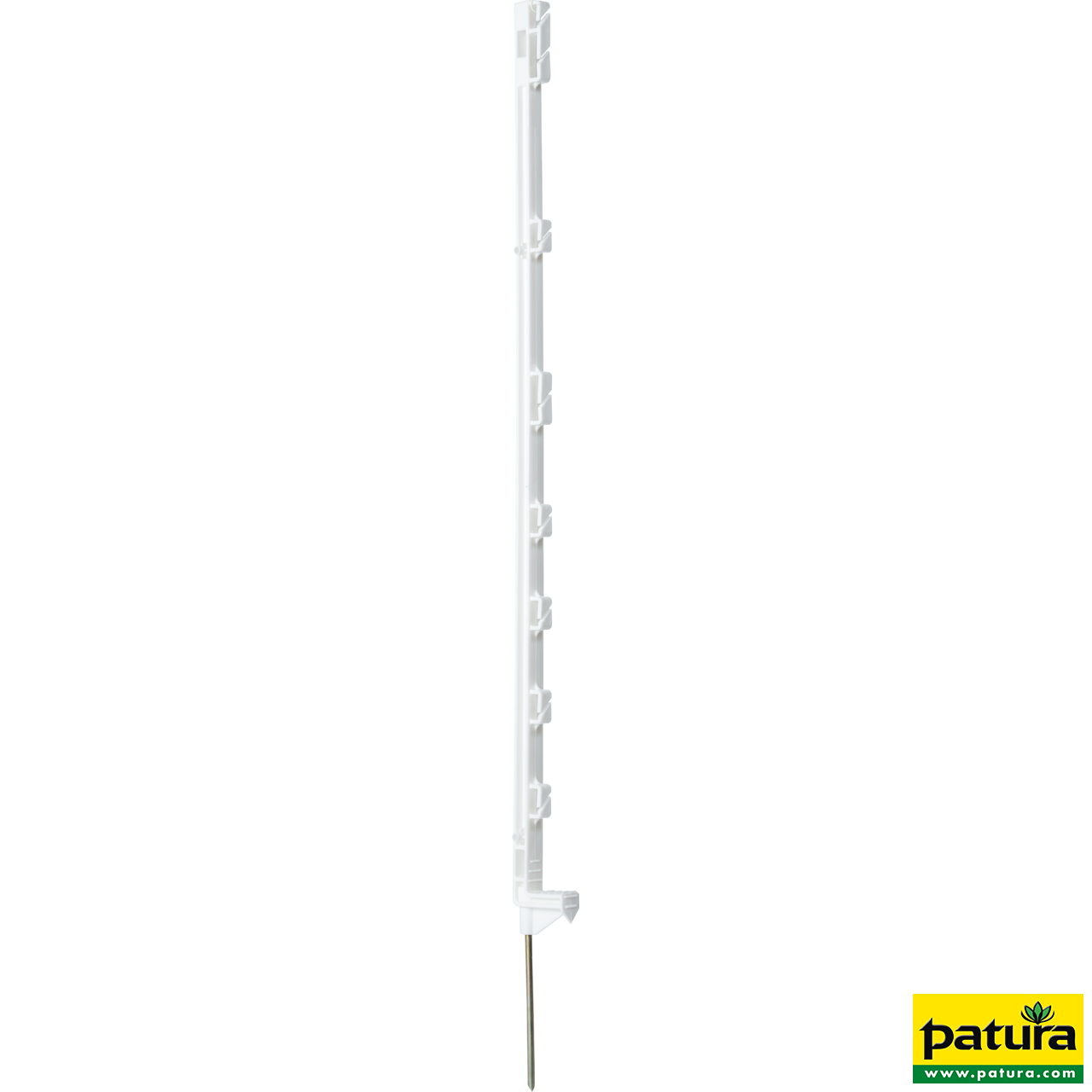 Piquet en plastique Compact 1,05 m avec 7 passe-fils (pack de 10 ...