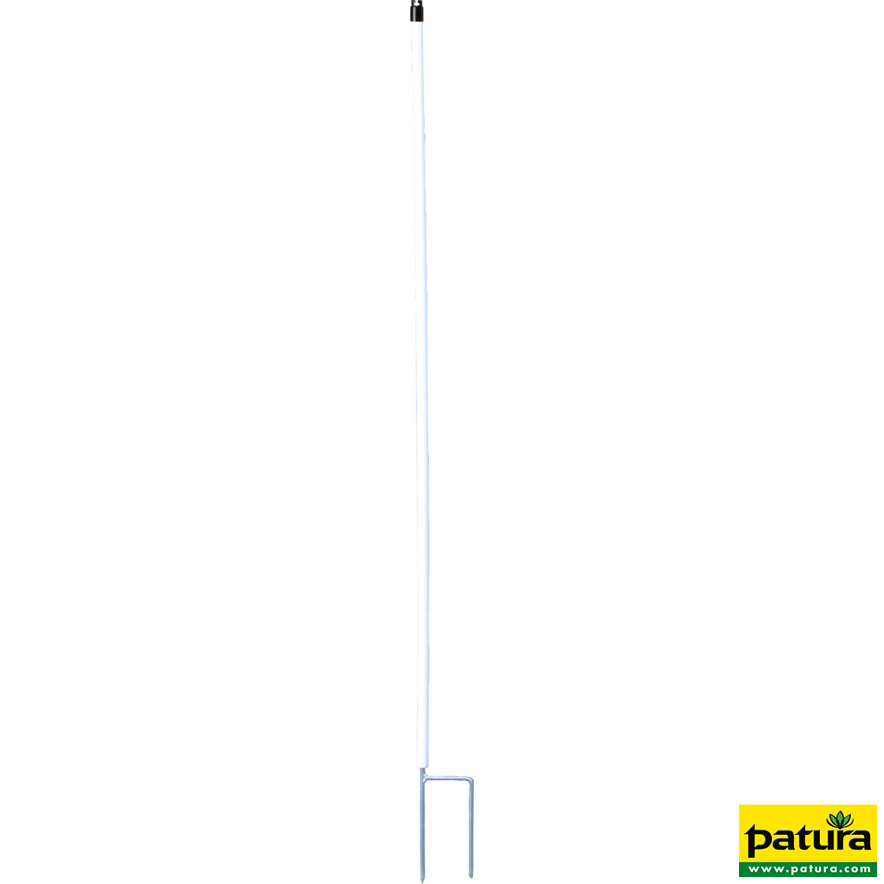 Piquet en plastique, rond d= 19 mm, hauteur 1,46 m (cloture 0,85 m ...