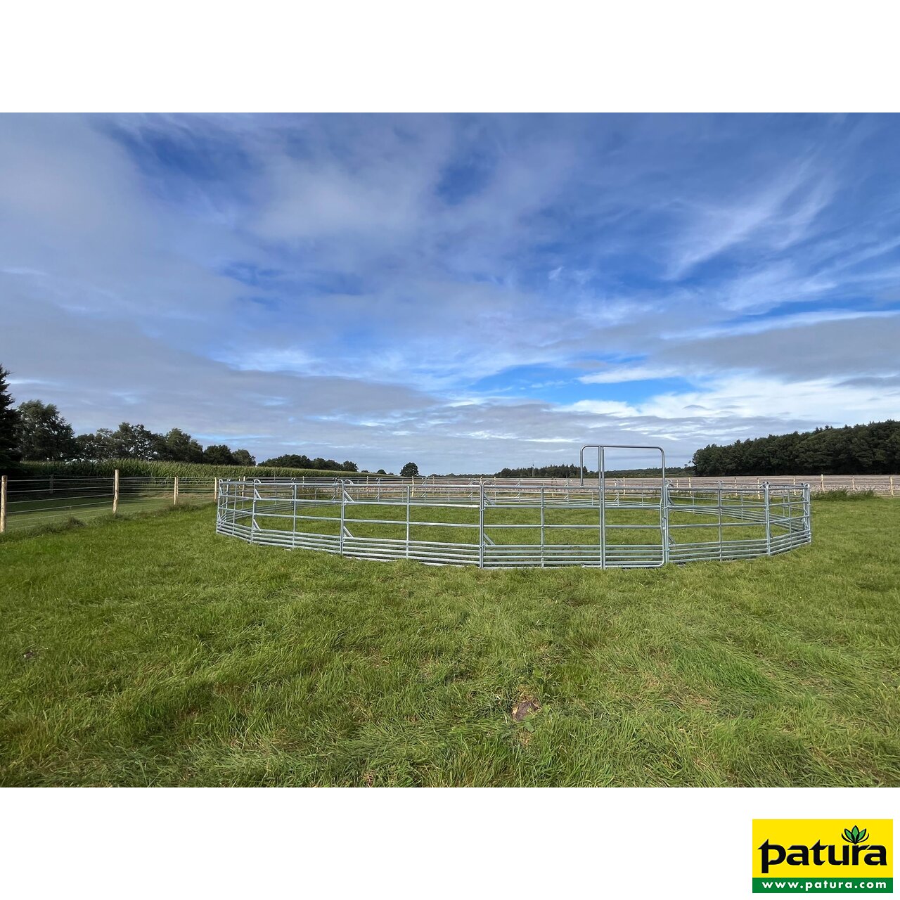 Rond de longe d=16 m avec panels-sécurité pour chevaux Systèmes pour ...