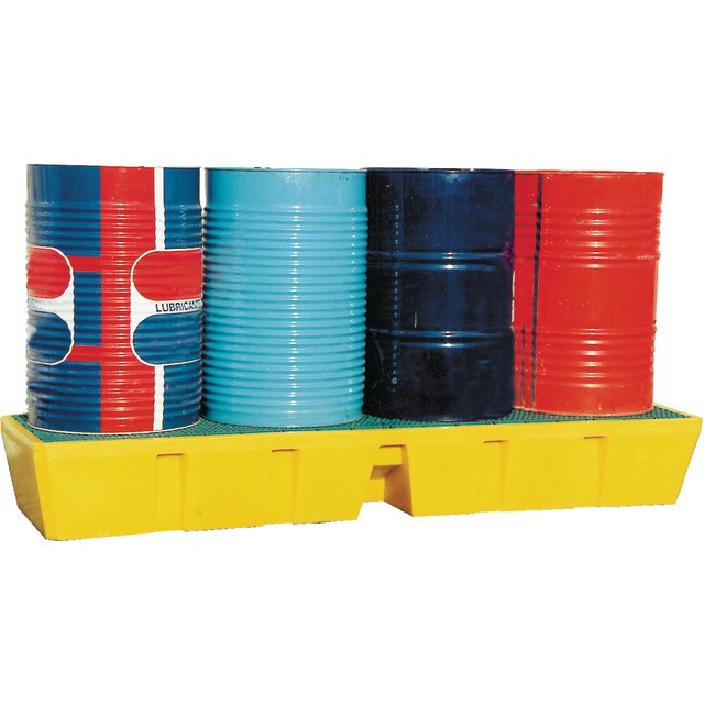 Bac de retention rectangle 450l caillebotis plastic Bac de rétention ...