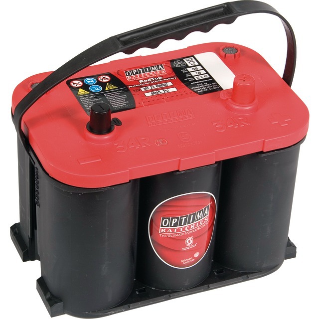 Batterie optima rouge rtr 4,2l Batterie moteur 4 temps - AGZ000677642