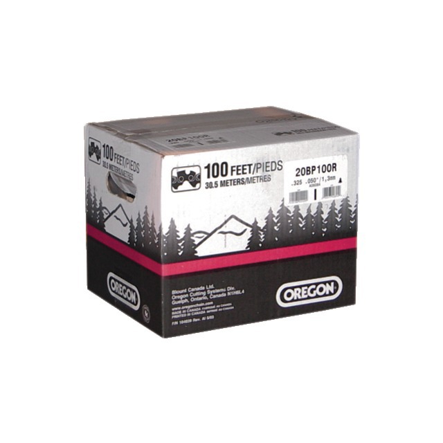 Chaine tronconneuse carree oregon 75lpx rouleau 100 pieds 3/8" / 1,6 ...