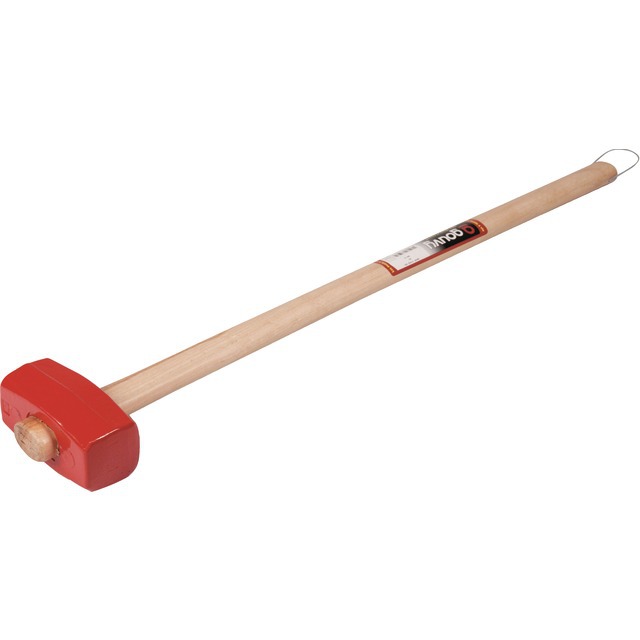 Masse couple 3kg avec manche bois 90cm Outil de jardinage - AGZ000678122