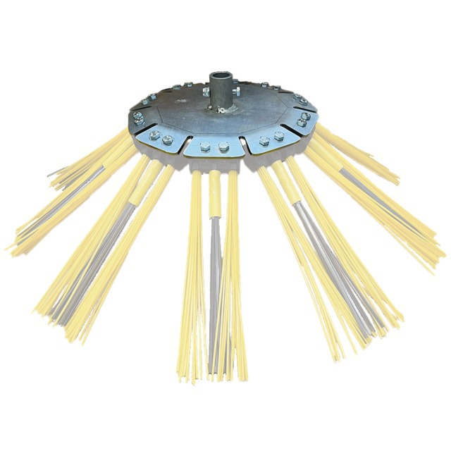 Tete metallique pour adaptation kit brosses sur greenbuster pro 66 et ...