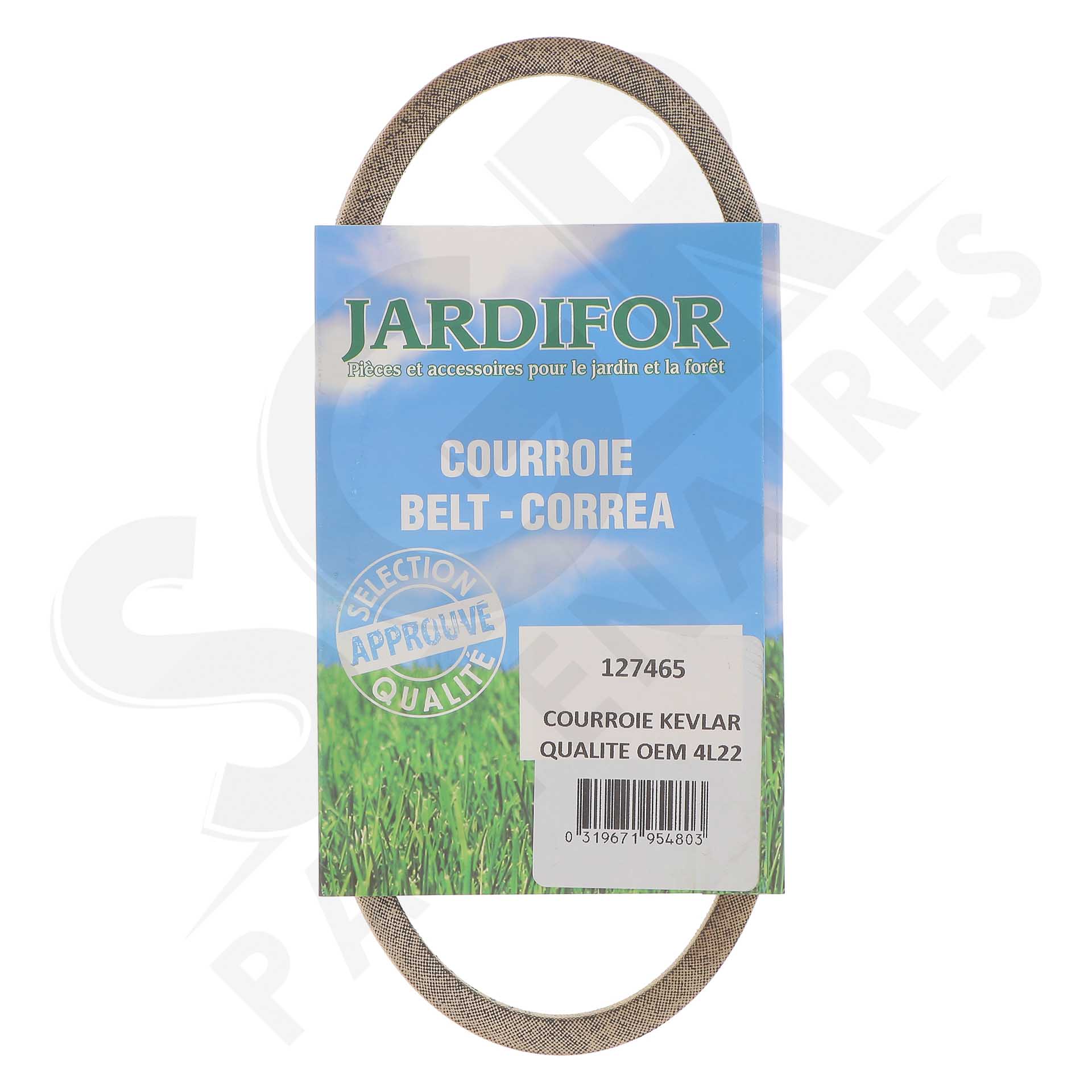Jardifor | COURROIE KEVLAR QUALITE OEM 4L22 Courroie de coupe - AGZ000695217