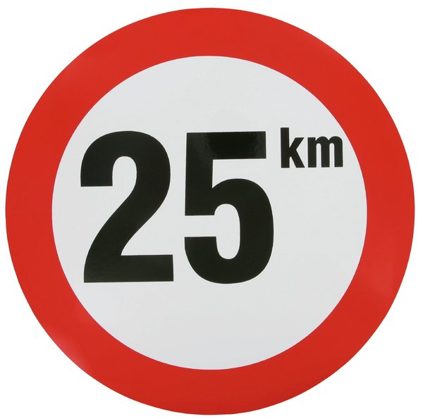 Autocollant 25 km