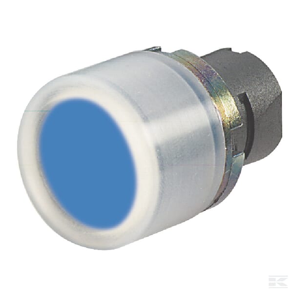 Bouton poussoir, capuchon en caoutchouc, blanc Interrupteurs à poussoir - AGZ000561317