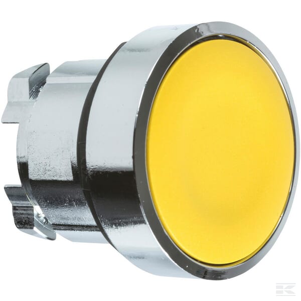 Bouton poussoir jaune, à accr. Interrupteurs à poussoir - AGZ000584996