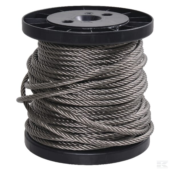 Câble acier inox V4A 10 mm 25 m Câbles & accessoires - AGZ000584436