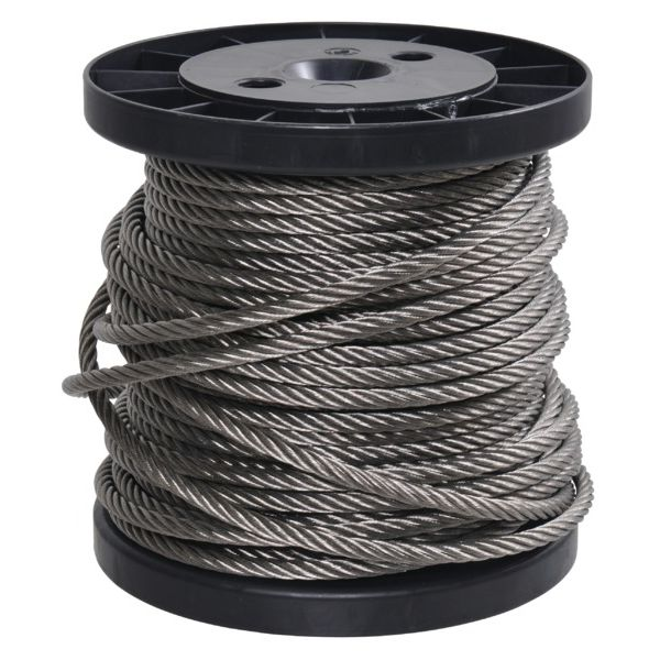 Câble en acier 6mm Inox