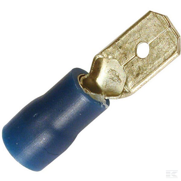 Cosse Male Plate Bleu 6.6Amp 6.4 mm Câbles & cosses - AGZ000578287