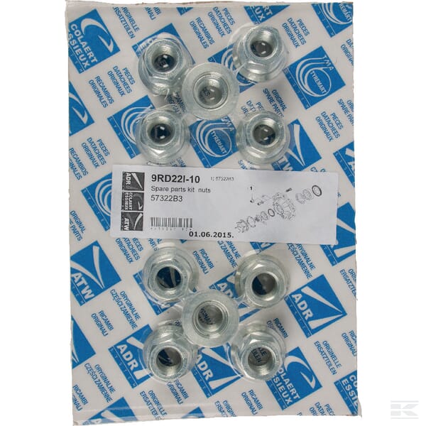 Écrou de roue M22x1.50 acier Ecrous - AGZ000569903