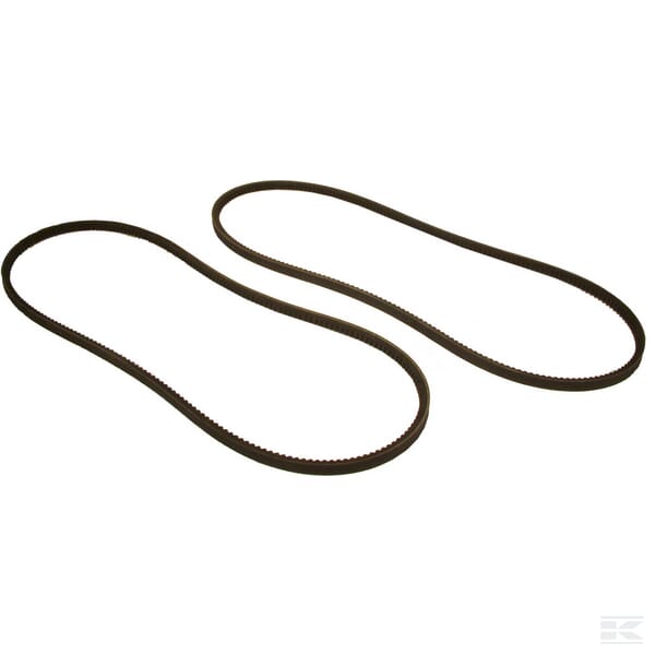 Jeu de 2 courroies de ventilateur Courroies - AGZ000580947