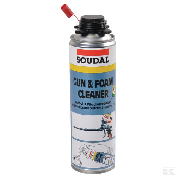 Nettoyant PUR Gun & Foam 500ml Aérosol, colle et produit de nettoyage ...