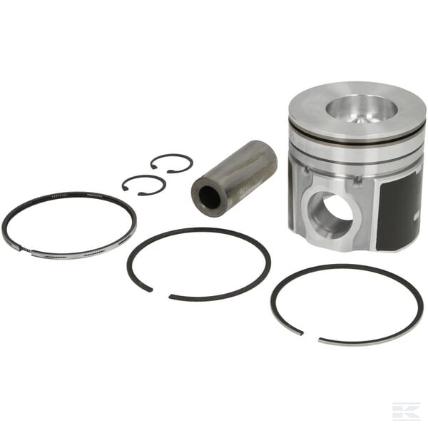 Piston avec segments Pièces d'embiellage - AGZ000579631