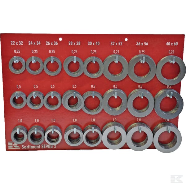 Rondelle épaisseur assortiment no. II Rondelle - AGZ000577000