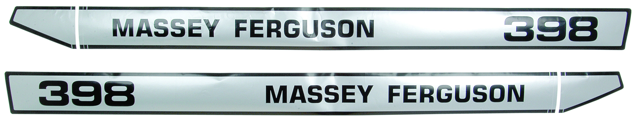 Kit autocollants latéraux 398 300323M91 adaptable Massey Ferguson