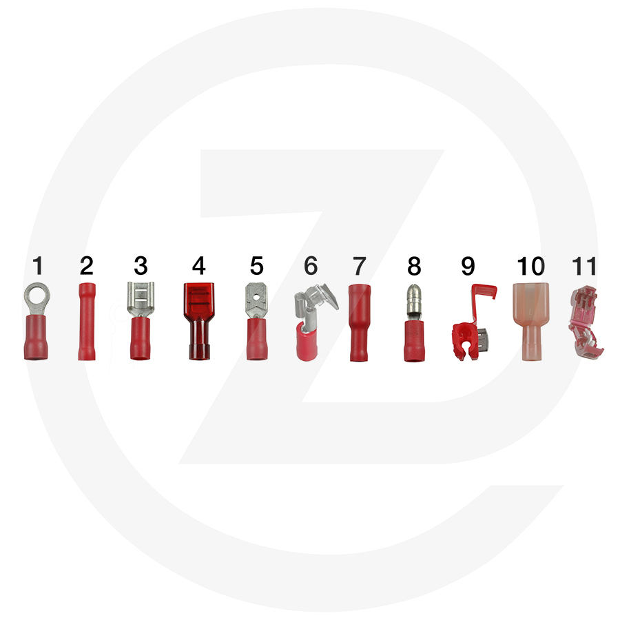 Cosse a oeillet jaune ø 10 mm (bl. 5 pcs) Câbles & cosses - AGZ000588781