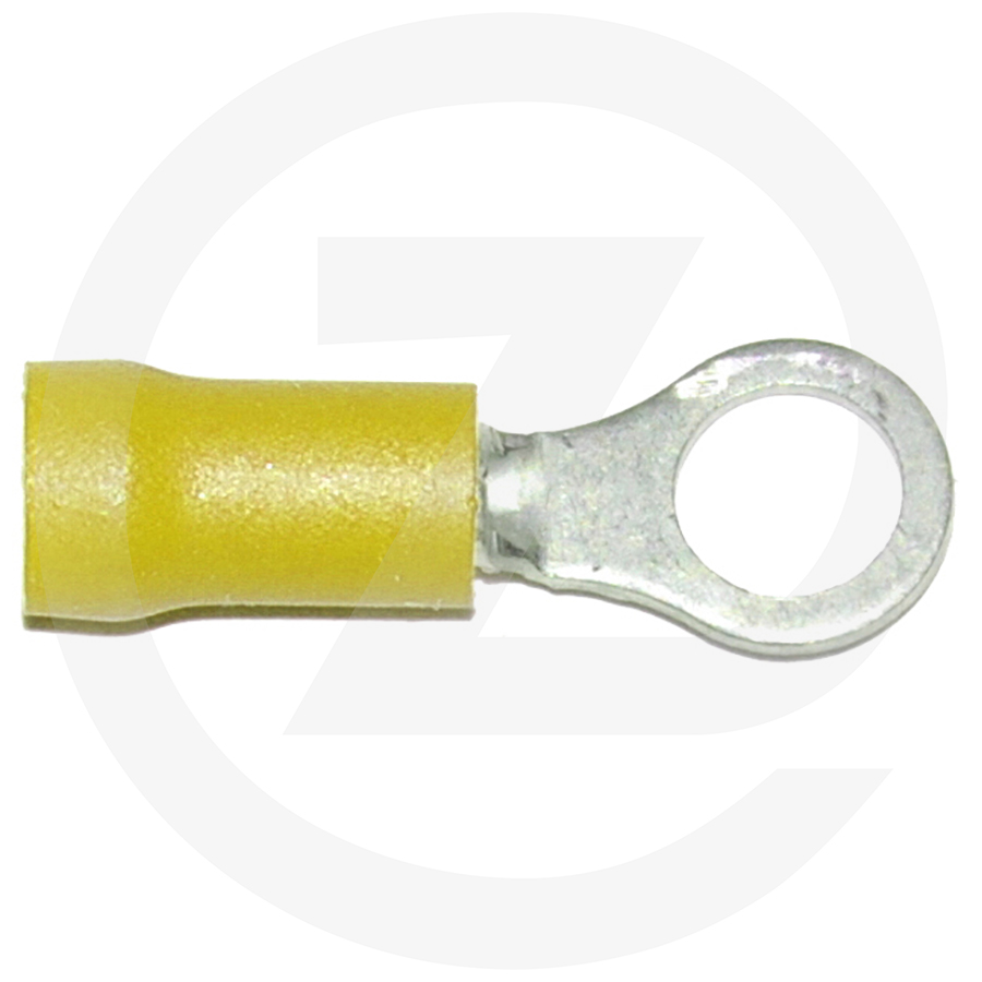 Cosse a oeillet jaune ø 6 mm (bl. 5 pcs) Câbles & cosses - AGZ000588782
