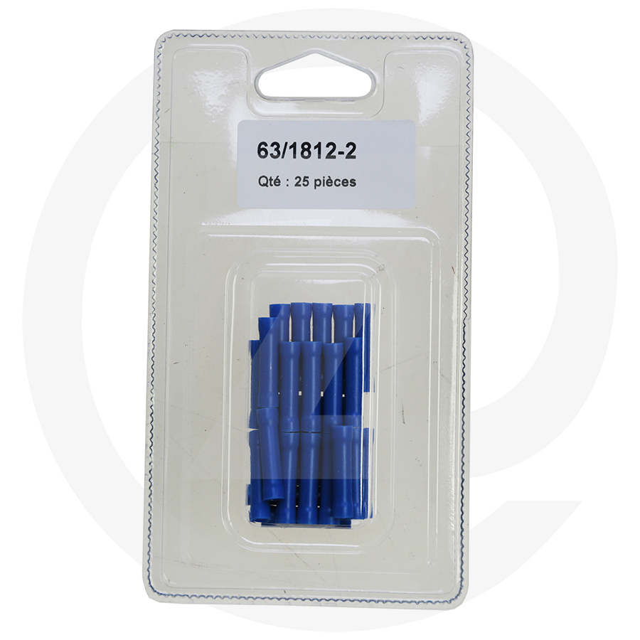 Cosse union bleue - 25 pcs Tous produits - AGZ000587559