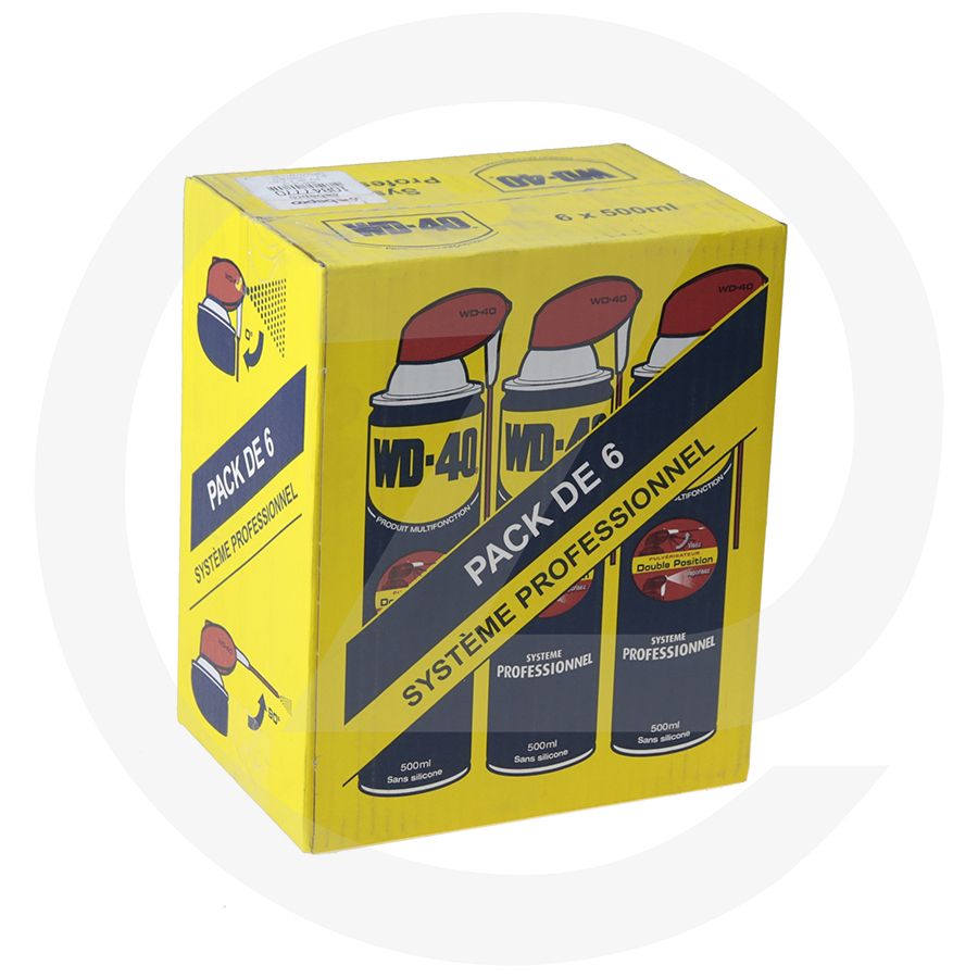 Degrippant wd-40 500ml x 6 Tous produits - AGZ000590590