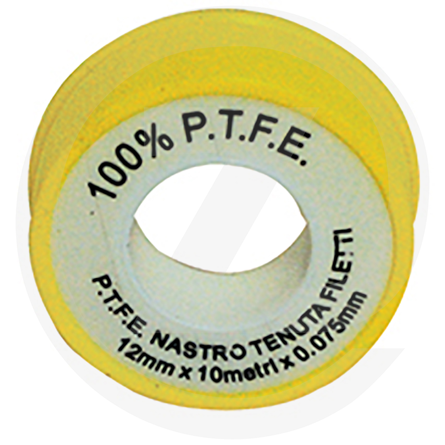 Teflon rouleau 12 mm x 10 m x 0.075 mm Tous produits - AGZ000591598