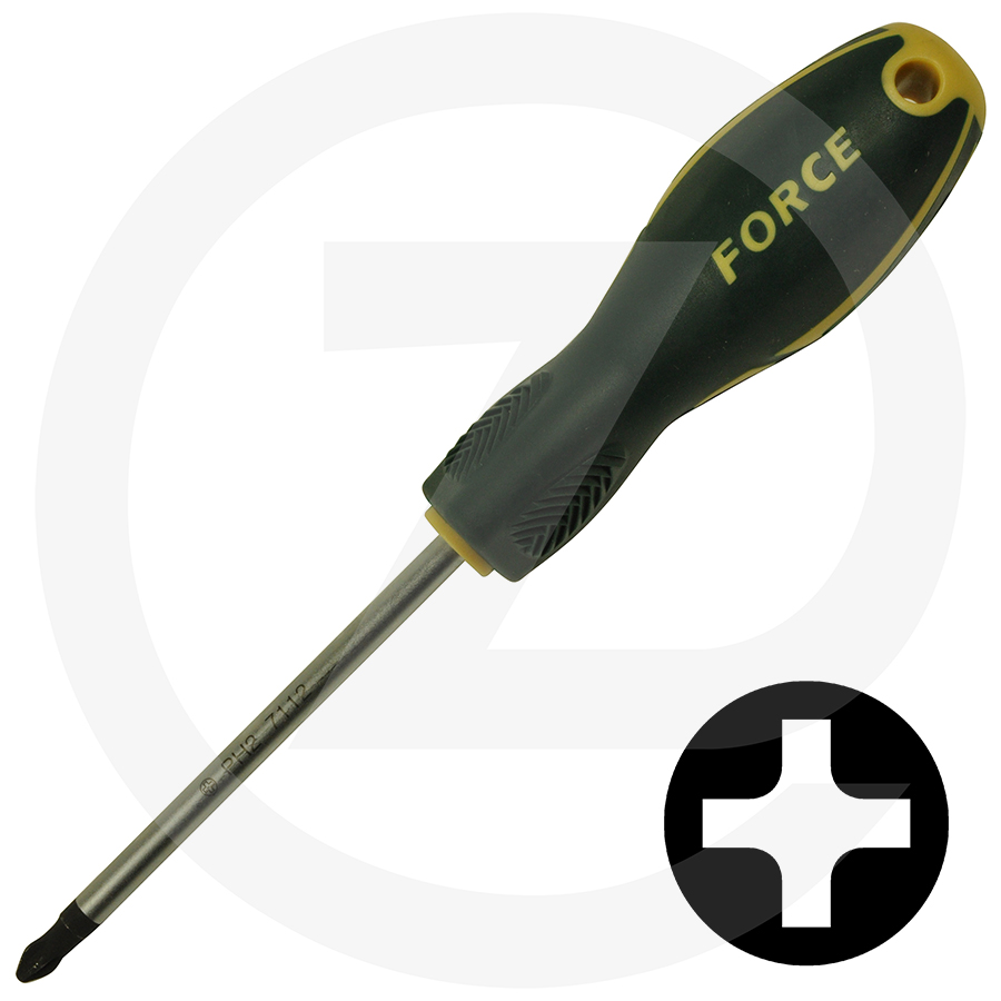 Tournevis cruciforme ph2 l. 100 mm Tous produits - AGZ000588262