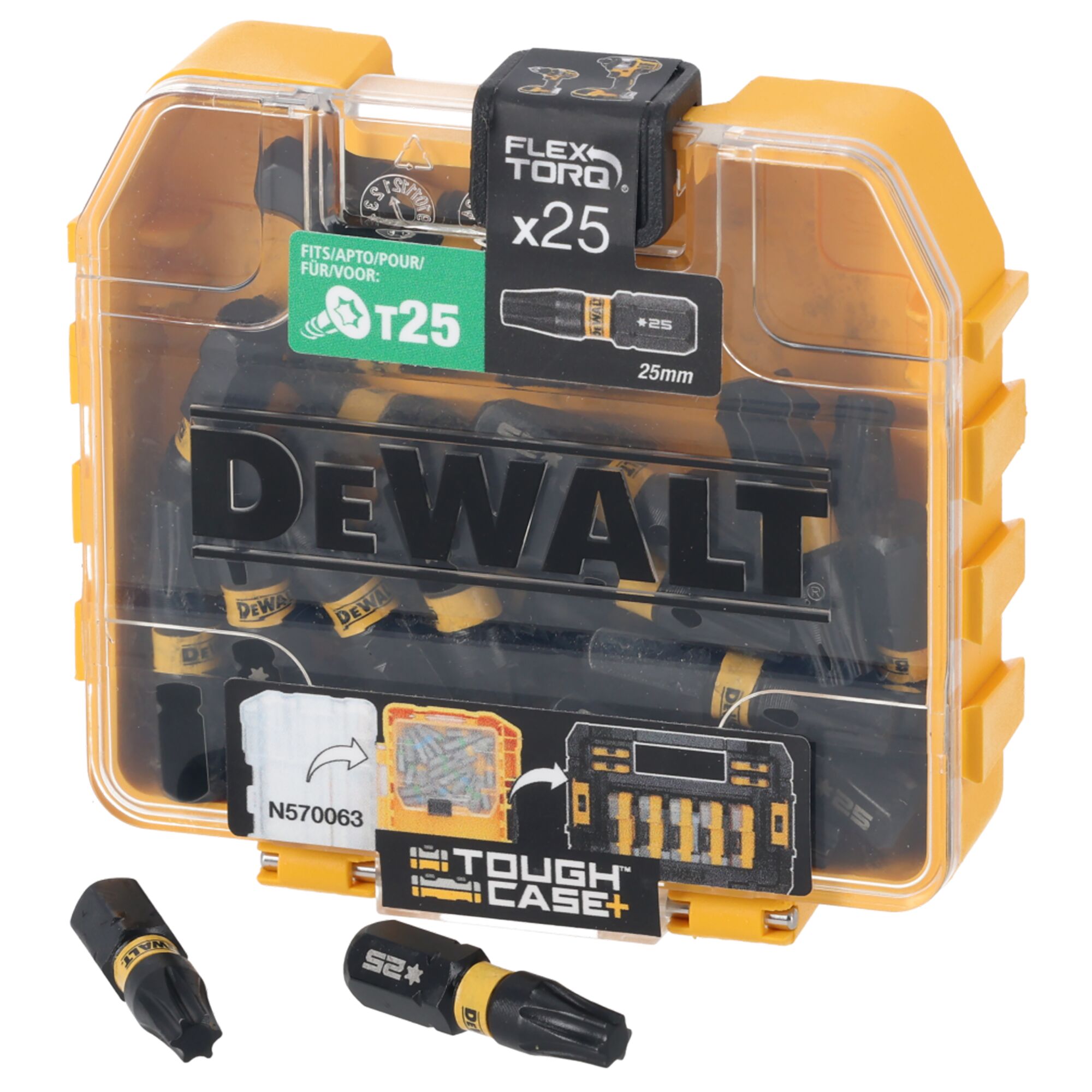 25 embouts de vissage impact-torsion T25 en boite Tic Tac (commander ...