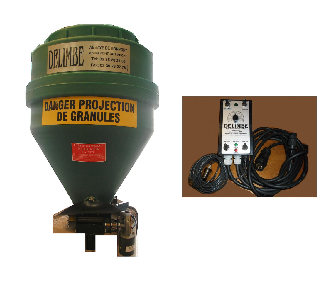 Microgranulateur Delimbe T14 25L avec boiter de commande DPA à capteur ...