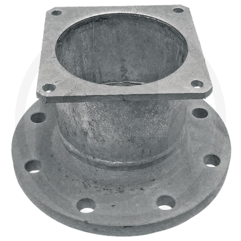 Adaptateur de bride ronde 8 trous DN200 295 mm x 4 trous carré 8 ...