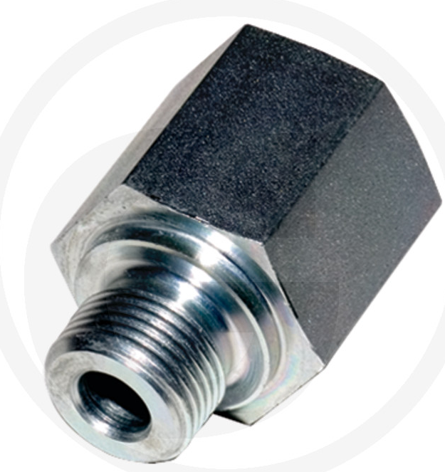 Adaptateur droit male 1/4 femelle 1/2 bsp