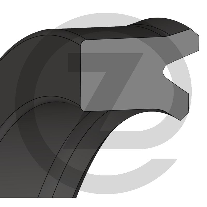 GRANIT Joint de tige asymétrique en TPU - lèvre d'étanchéité principale ...