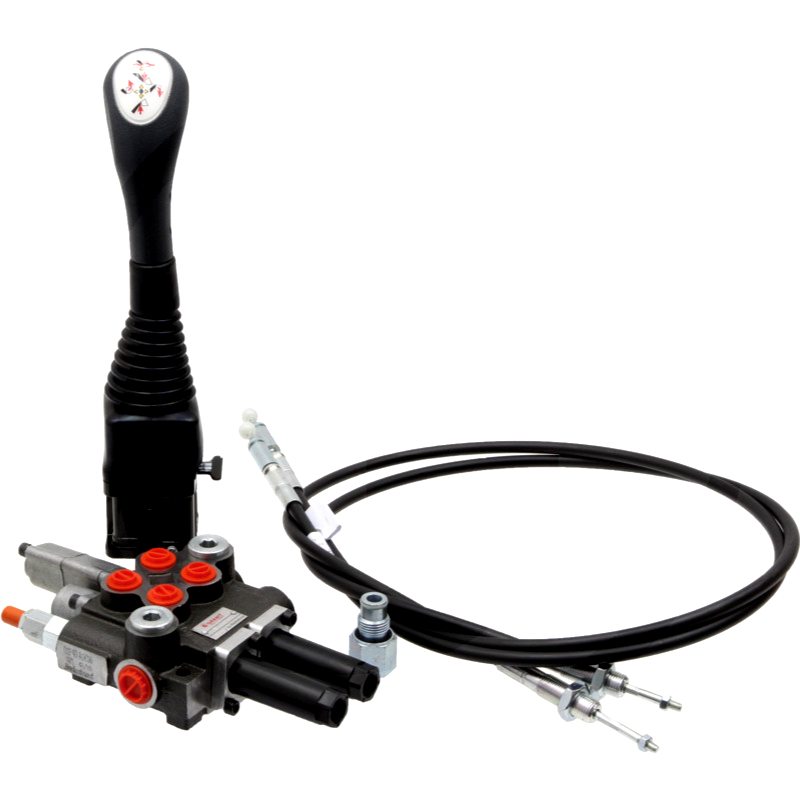 Kit distributeur monobloc 40L/min + monolevier