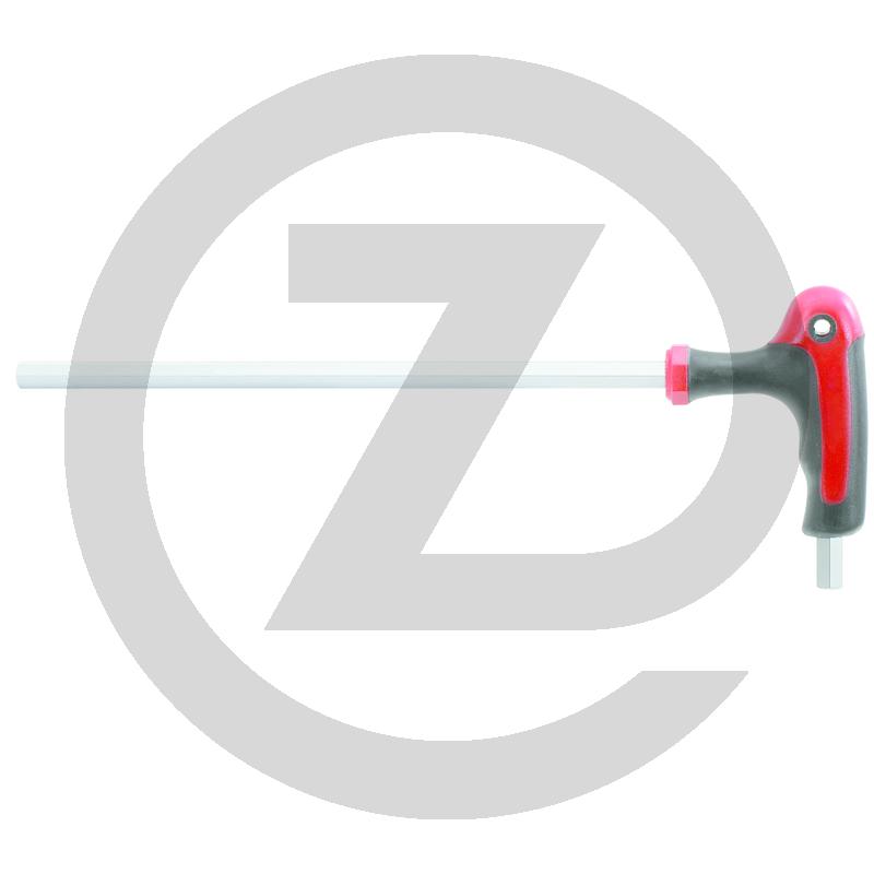 KS Tools Clés mâles 6 pans à poignée en T ERGOTORQUEplus, 8 mm Clé - AGZ000792341