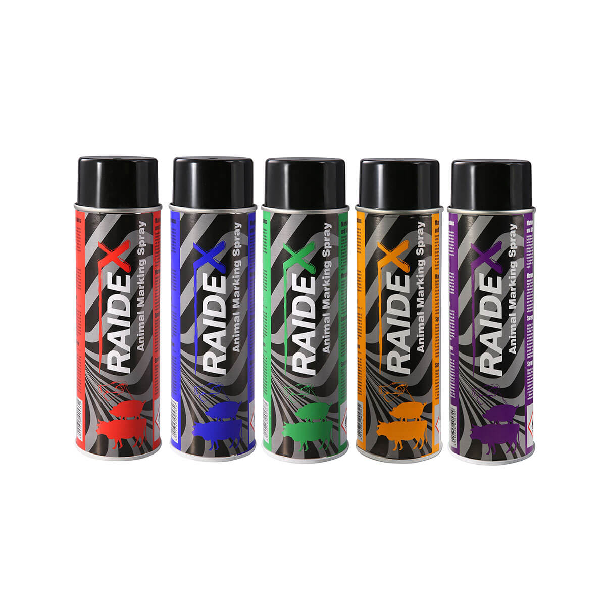 Raidex | Raidex aerosol 500ml rouge pb Crayon et spray - AGZ000693178