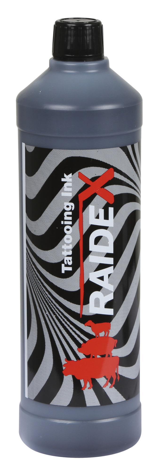 Encre à tatouer Raidex 500ml noire qualité alimentaire Tatouage ...