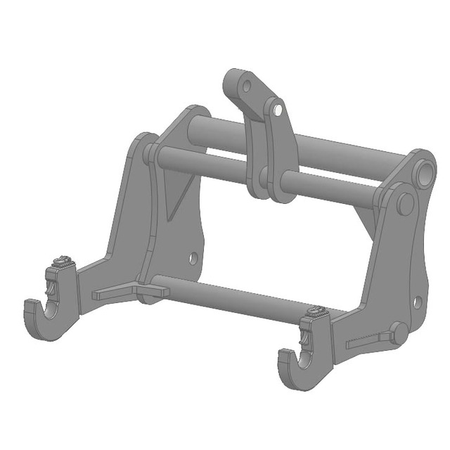 Interface chargeur manitou-3 pts cat3n Bati et interface - AGZ000616032