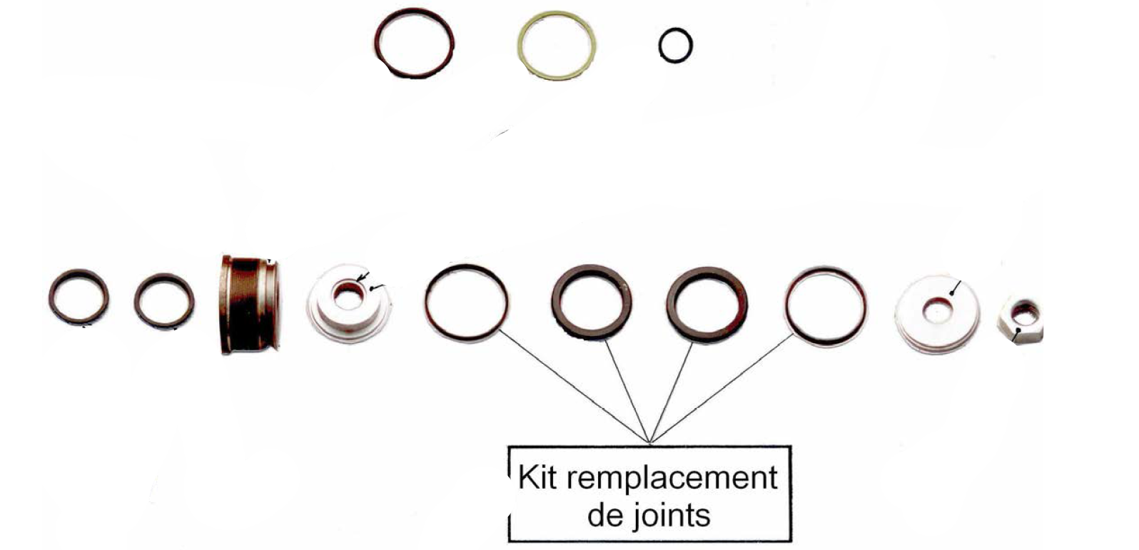 Kit de joints de vérin de flèche Grégoire Besson 850109499 origine
