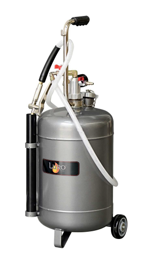 Distributeur acier 30 l pneumatique autonome Lubrification et transfert ...