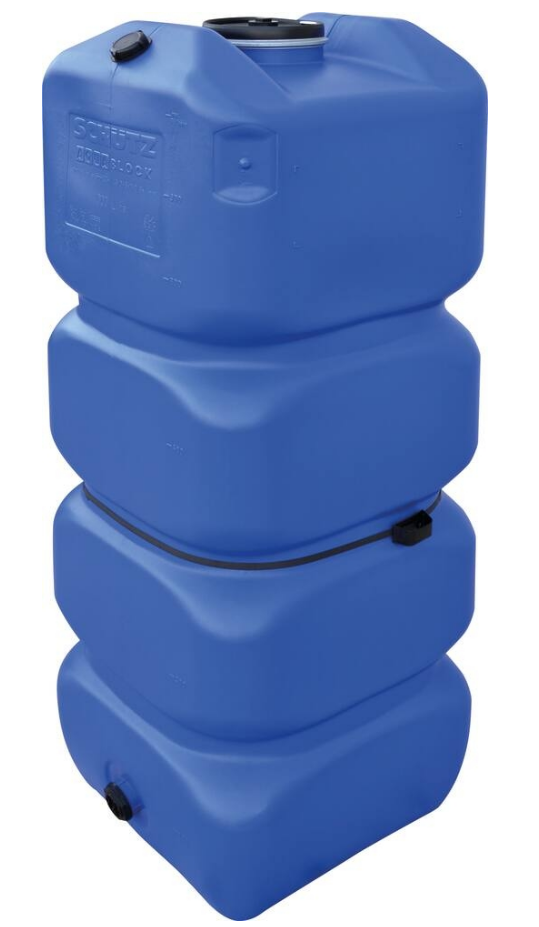 Cuve à eau 1000L à sortie basse