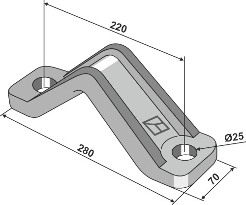 Bride de fixation Bride - AGZ000708290