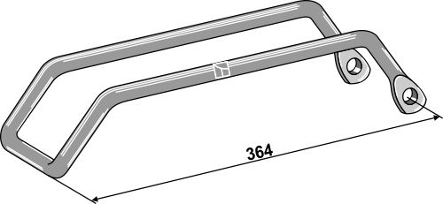 Ètrier d'attache Attelage - AGZ000690115